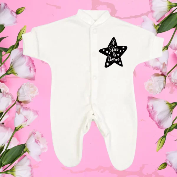 Micro Premature A Star Is Born Sleepsuit - Cribbs and Co.